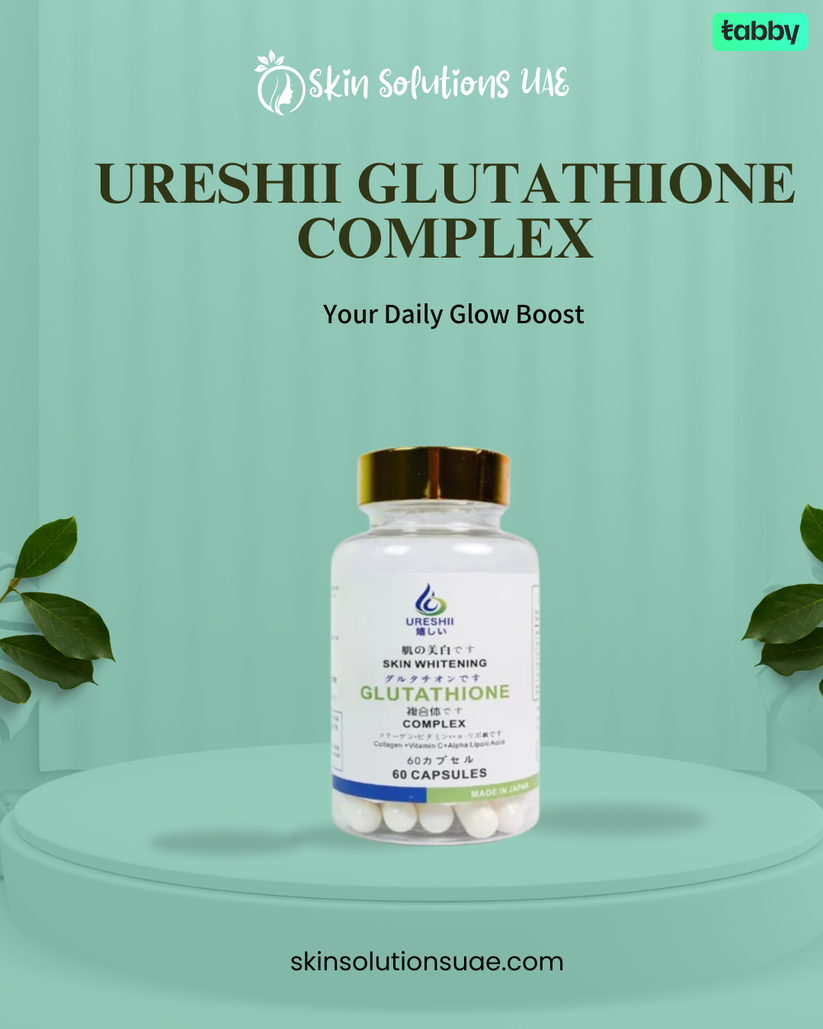 Ureshii Glutathione Complex with 60 Caps – Skin Solutions UAE
